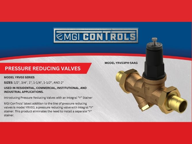 MGI ConTrols YRV03 Pressure Reducing Valve | phcppros